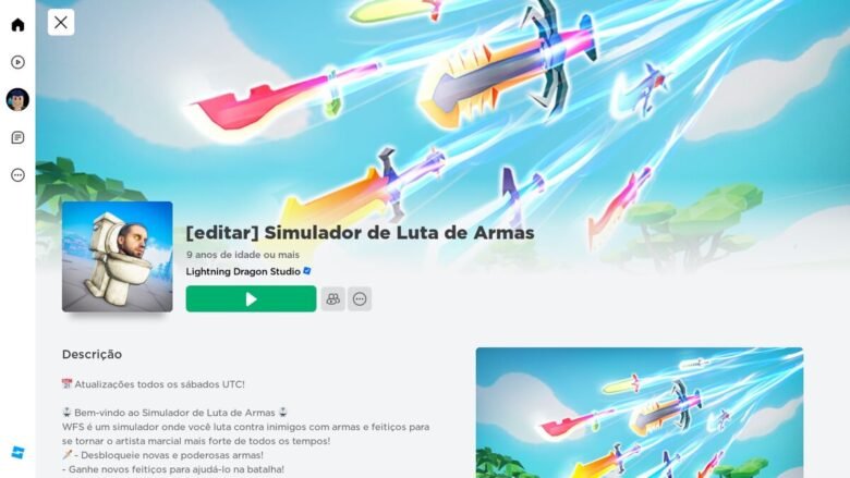 Códigos Weapon Fighting Simulator (Março 2025)