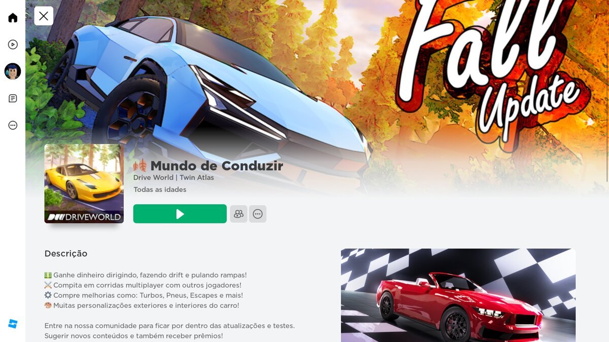 Códigos Drive World (Novembro 2024)
