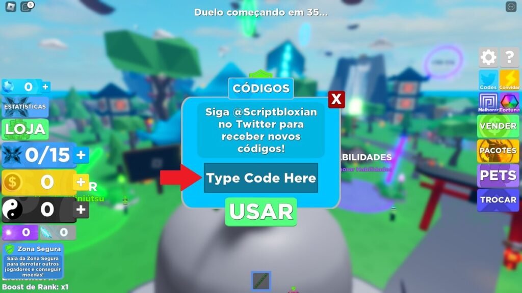 Códigos Lendas Ninjas (Ninja Legends) [Dezembro 2024]